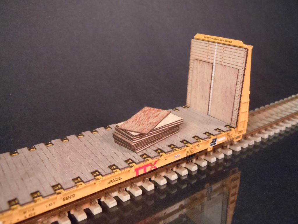 HO scale 4’x8’ sheets of plywood -Protoloads